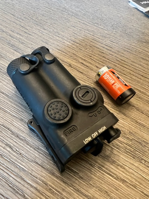 Holosun LE117-RD Red Laser Aiming Device with QD Mount LE117-RDLOW