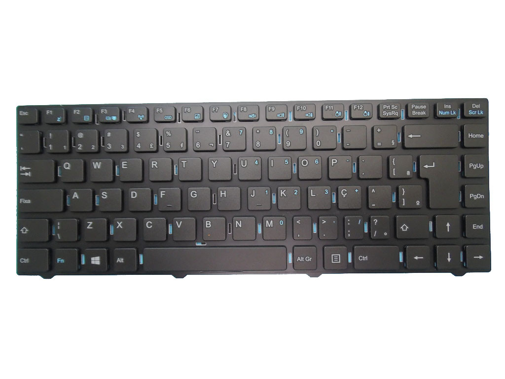 Laptop BR Layout Keyboard For Positivo Stilo One XC3630 Brazil BR NO ...
