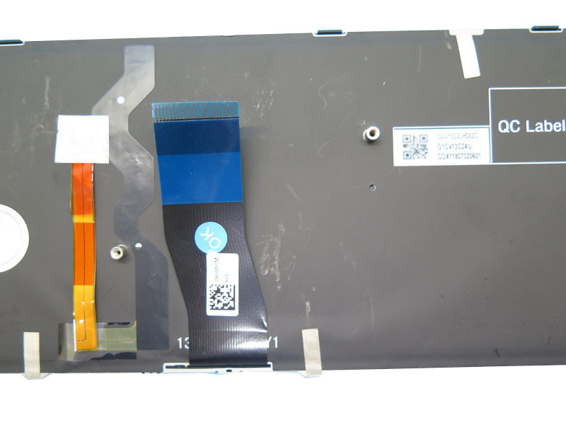 Laptop Backlit Keyboard For CLEVO P640 MP-13C23RCJ4308 6-80-N13B0-020 ...