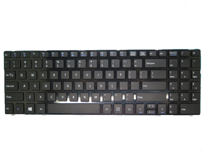 Laptop Keyboard For MEDION AKOYA E6228 MD98980 MD99050 Black With Frame ...