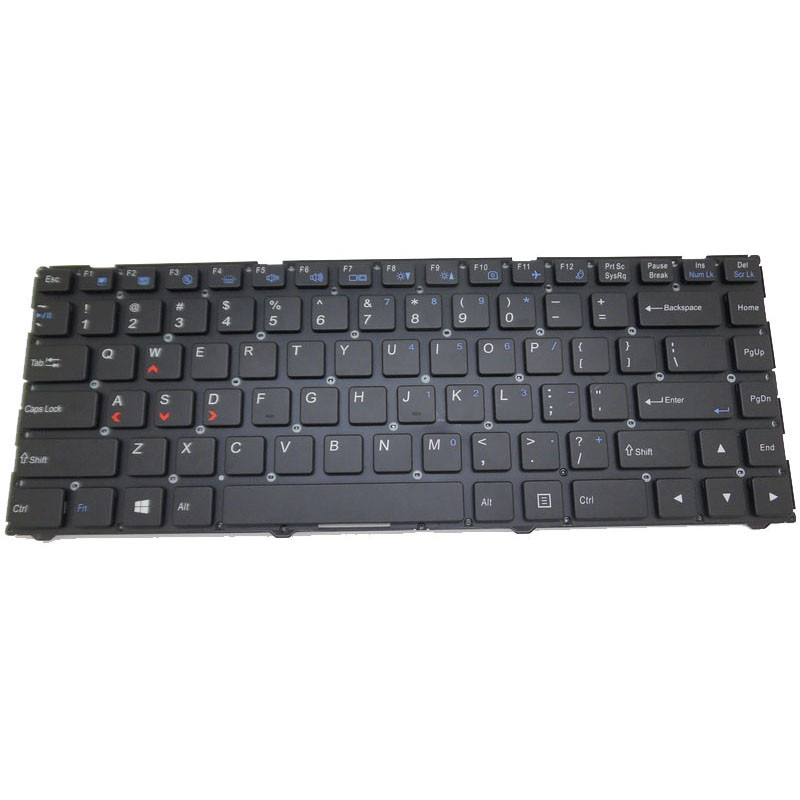 Laptop Keyboard For CLEVO P640 N130BU N130WU CVM16M83US-430 6-80-N1300 ...