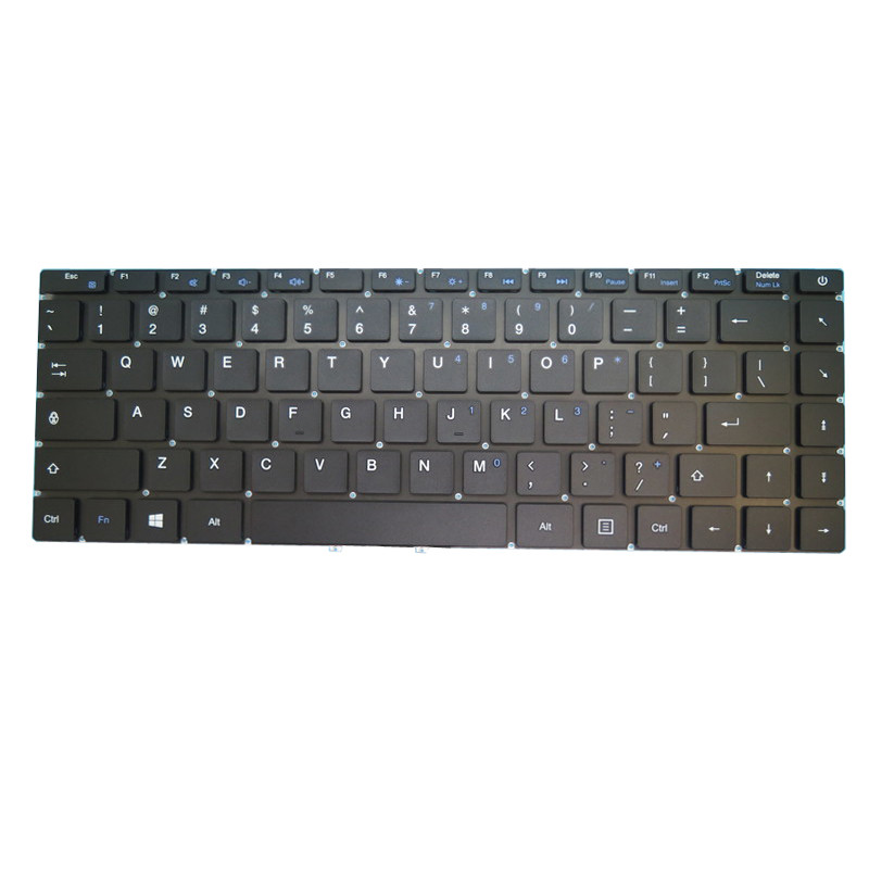 Laptop Keyboard For Mecer Xpression CB14Q12 English US Black Without ...
