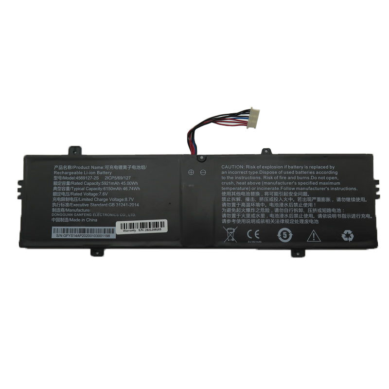 Laptop Replacement Battery For Teclast F7 Plus III TB05 U4770130PV-2S1P ...