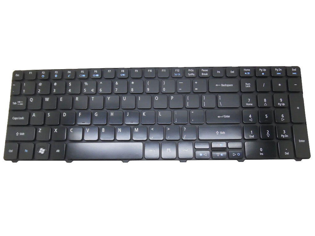 Laptop Glossy Keyboard For Acer Aspire 5810 MP-09B33U46442 90.4CD07.C1D ...