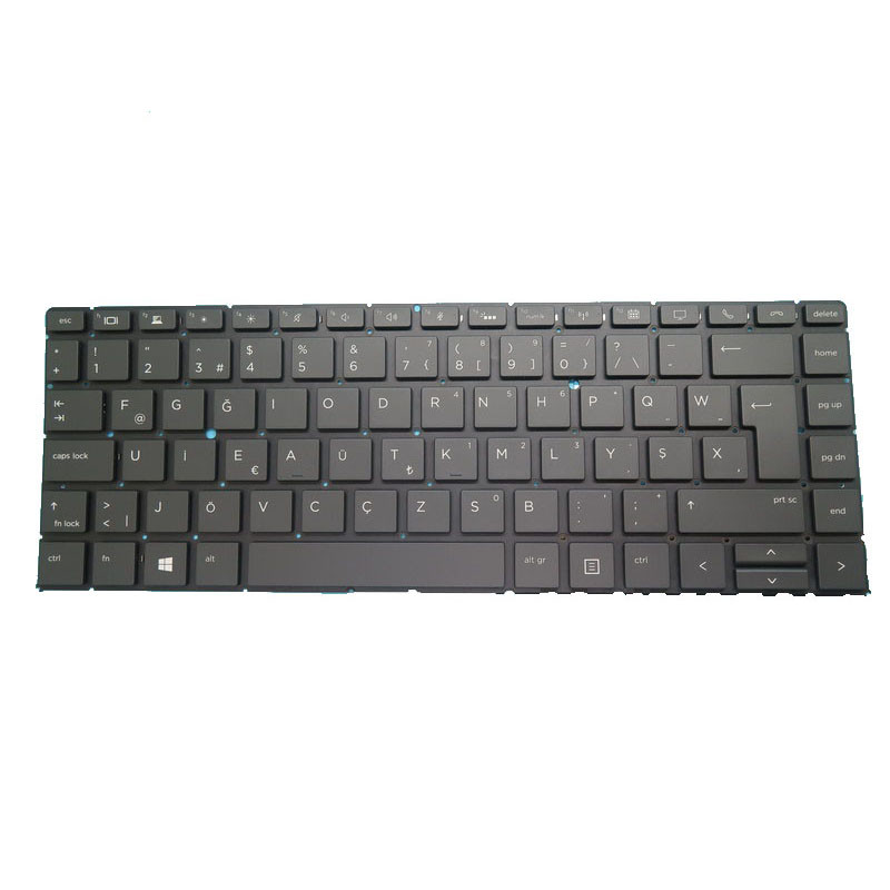 Laptop Keyboard For HP EliteBook 1040 G4 Black Without Frame With ...