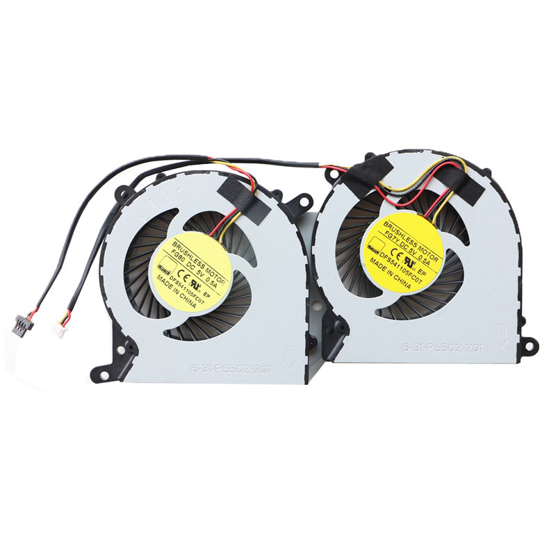 Laptop GPU Fan For CLEVO P650SE P651SE P651SG P650SA DFS541105FC0T FG7Y ...