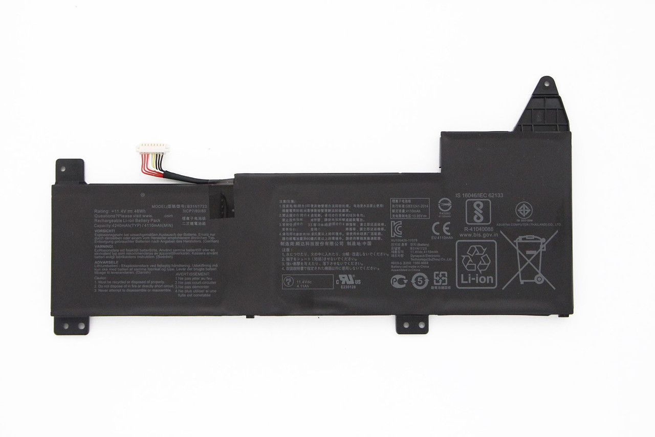 Laptop Battery For ASUS K570 K570DD K570UD K570ZD 4110-4240 mAh 11.4 V ...
