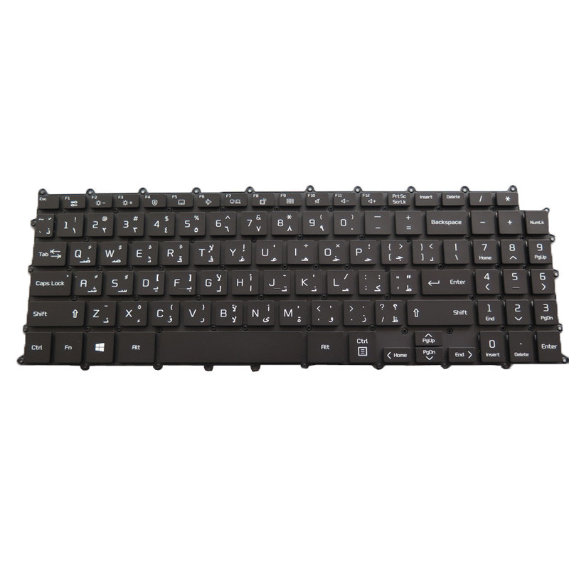 Laptop Backlit Keyboard For LG SG-B0320-3NA AEW74230042 Arabia AR Black ...