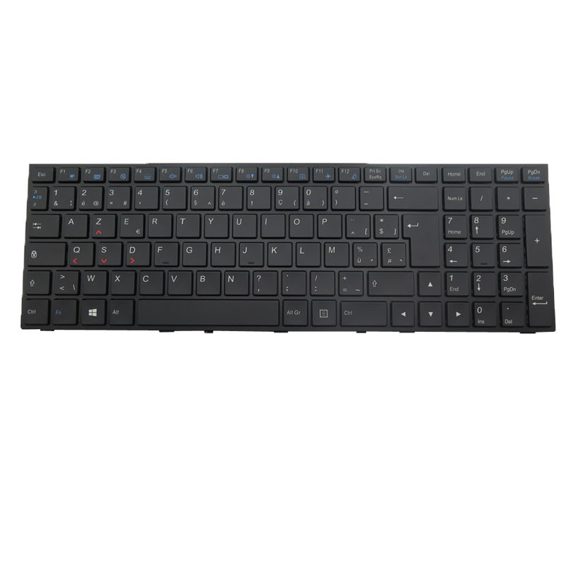 Laptop Keyboard For CLEVO P650 P650SE P651SE MP-13H86B0J4306 6-80-P6500 ...