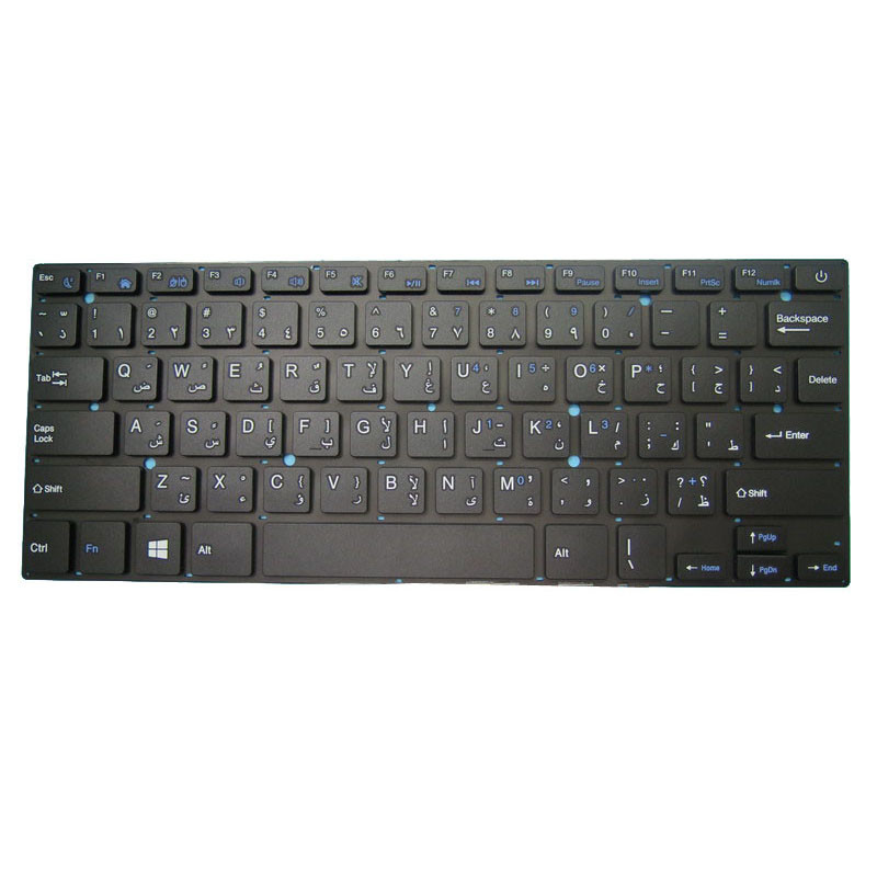 Laptop Keyboard For Insys CDA-141A Arabia AR No Frame - Linda parts
