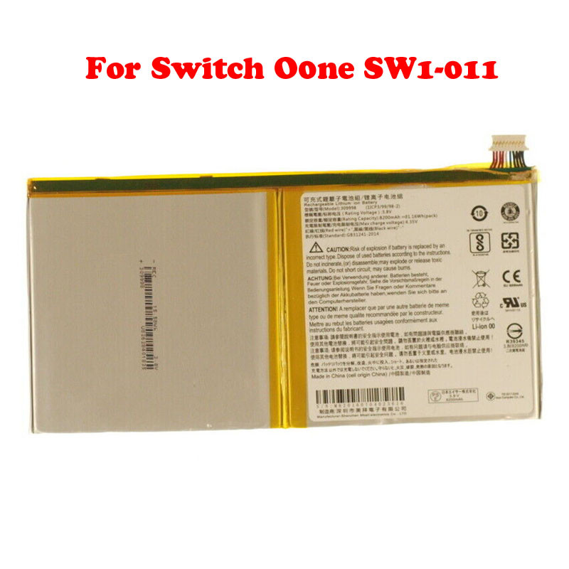 Laptop Battery For ACER Switch One SW1-011 Tablet Battery 3.8V 8200mAh ...