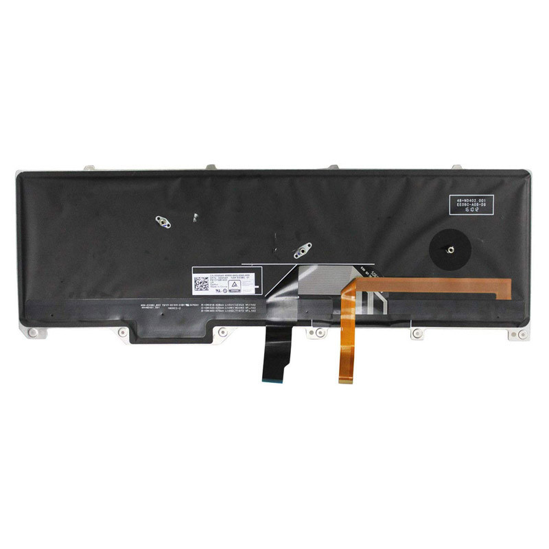 Laptop Keyboard For Alienware 17 R4 0JK42R JK42R Nordic NE Black With ...