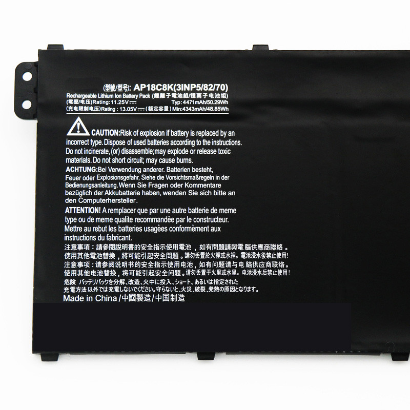 Laptop Battery For ACER Aspire 5 A515-57 SF314-57G A515-56G AP18C8K 11 ...