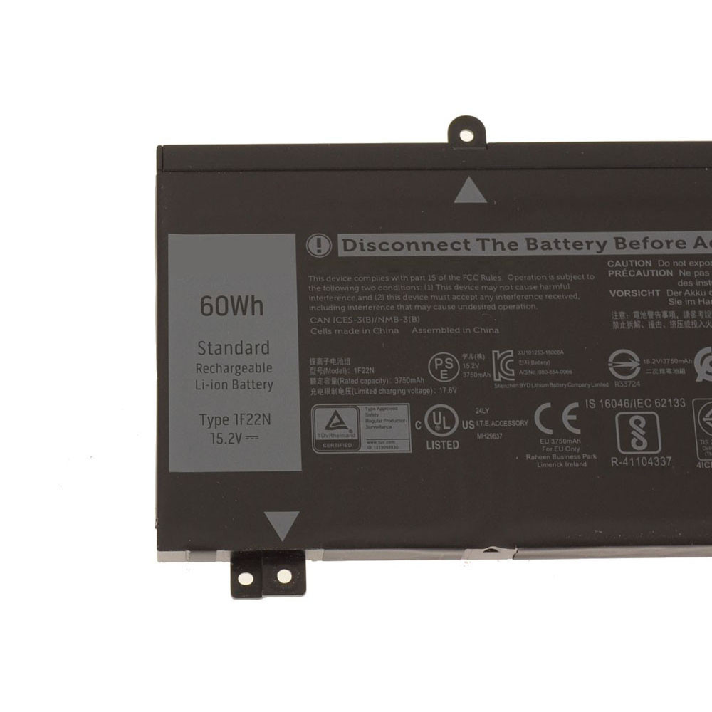 Laptop Battery For DELL G5 15 5590 G7 15 7590 G7 17 7790 1F22N ...