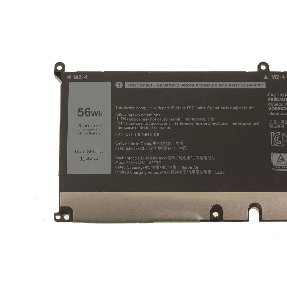 Laptop Battery For DELL G15 5510 Inspiron 15 7510 Vostro 15 7510 V7510 ...