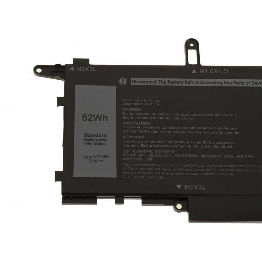 Laptop Battery For DELL Latitude 7400 9410 2-in-1 9410 NF2MW Compatible ...