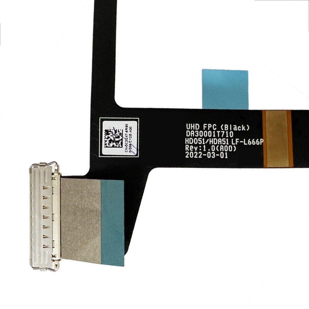 Laptop UHD FPC Flex Cable For DELL Precision 5570 5580 0C2GX7 C2GX7 ...