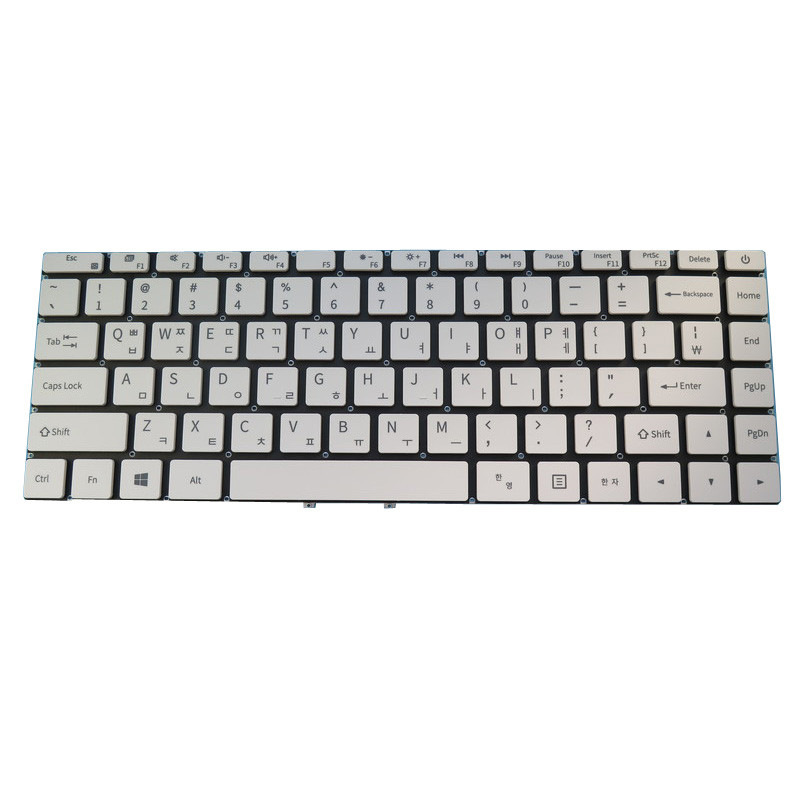Laptop Keyboard For UMAX VisionBook 14WA Gray UMM230140 Korea KR White ...