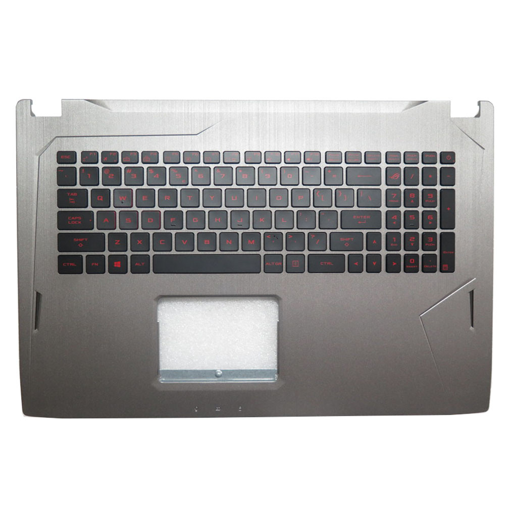 Laptop PalmRest&keyboard For ASUS 90NB0DZ3-R31US0 Grey Top case Black ...
