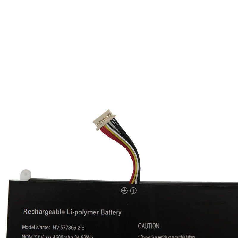Laptop Battery For Basics NV-627871-2S 627871-2S 7.6V 5200mAh 10PIN ...