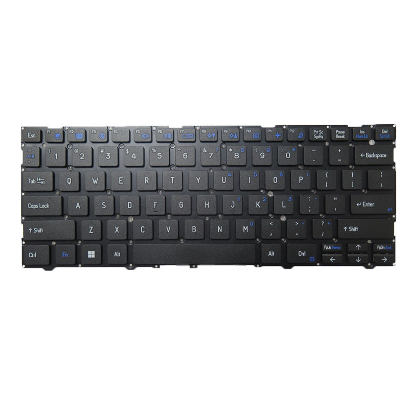 Laptop No Backlit Keyboard For CLEVO NL40CU NL40GU NL40LU NL40MU ...