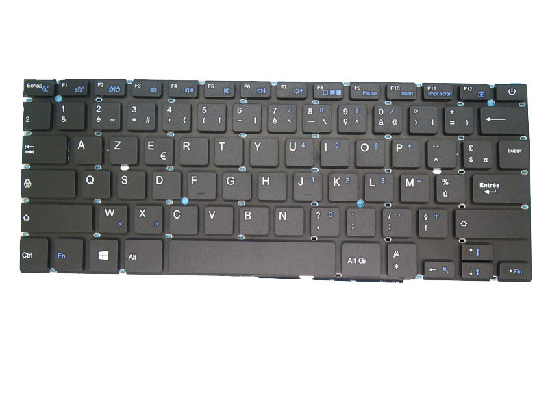 Laptop Keyboard For DIGMA SCDY-277-4-01 PRIDE-K2585 Black France FR ...