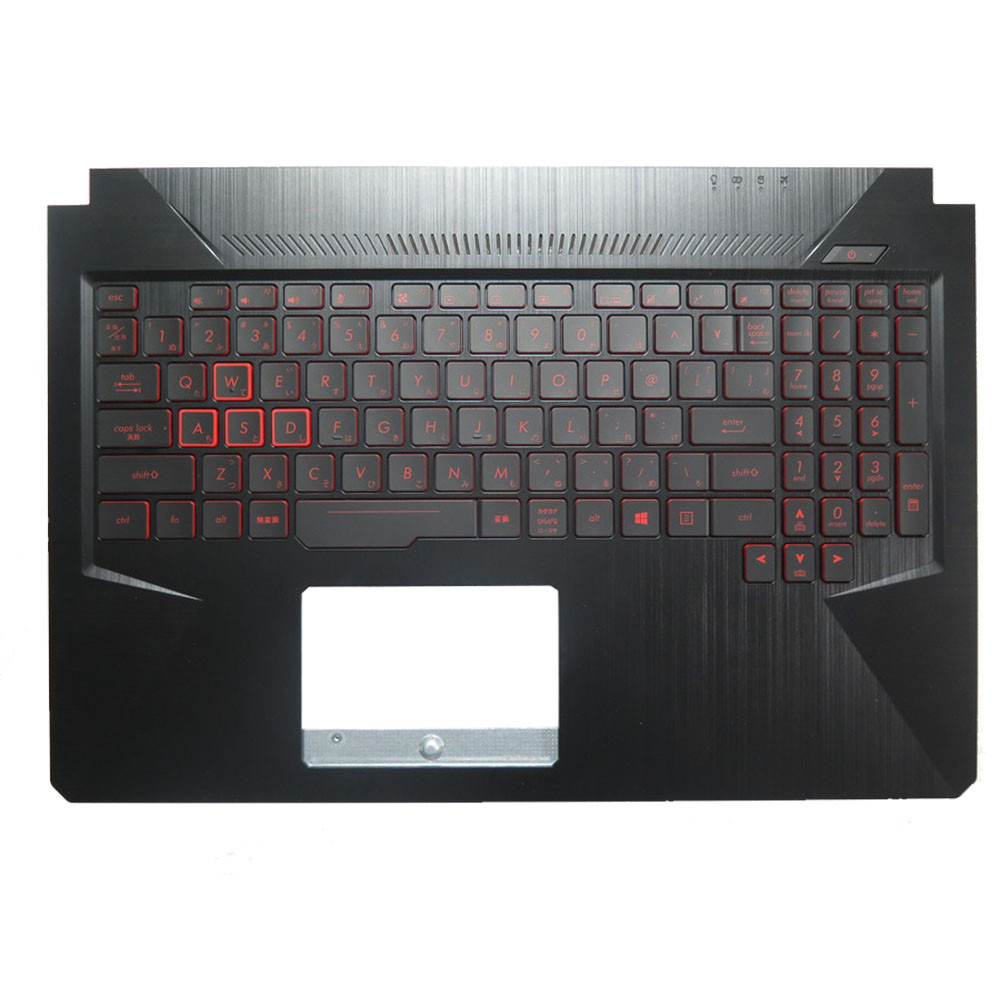 Laptop Palmrest&Keyboard For ASUS FX80GE Black Top Case Japanese JP ...