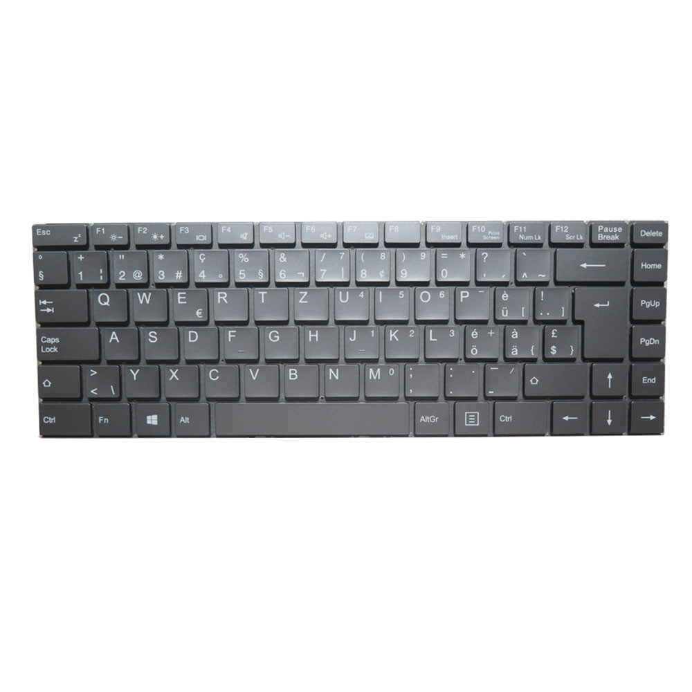 Laptop Keyboard For MEDION AKOYA S14401 MD61675 MD61701 Swiss SW Gray ...