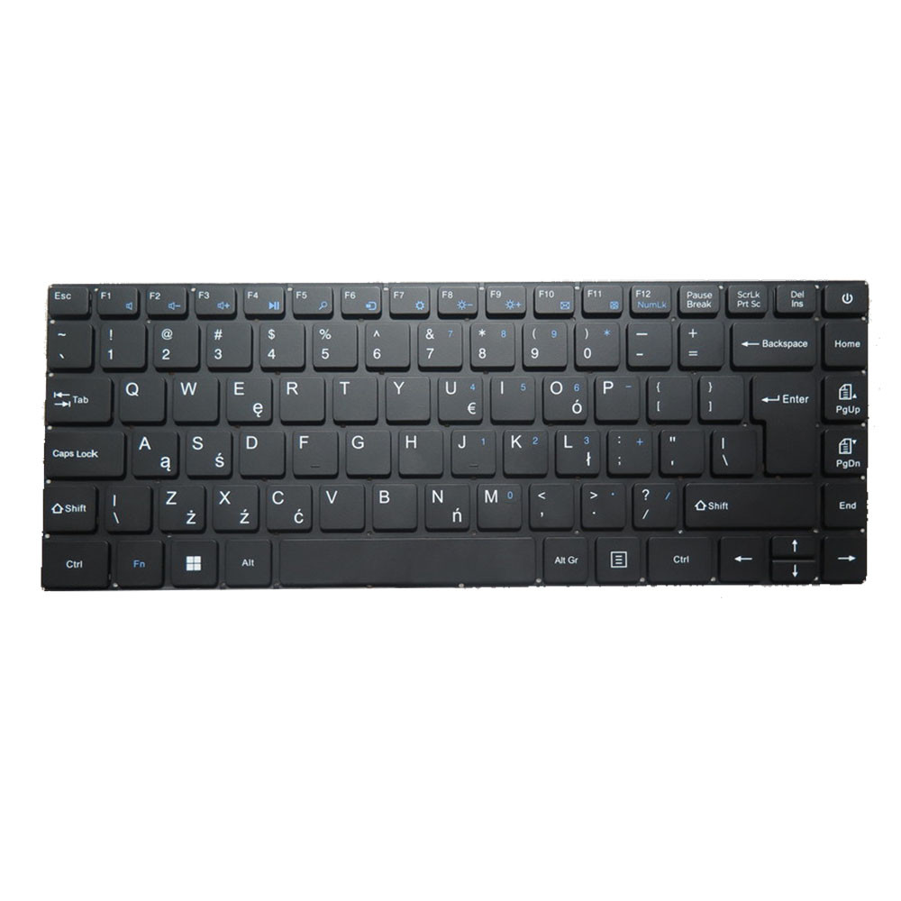 Laptop Keyboard For MEDION AKOYA E4254 MD62100 MD63100 United States US ...