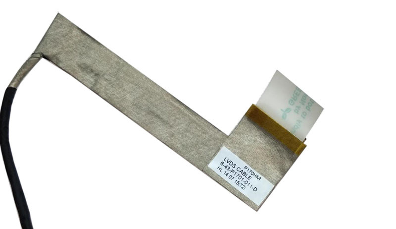 Laptop LCD Cable For CLEVO P170SM P170SMA P170HM LVDS CABLE 6-43-P1701 ...