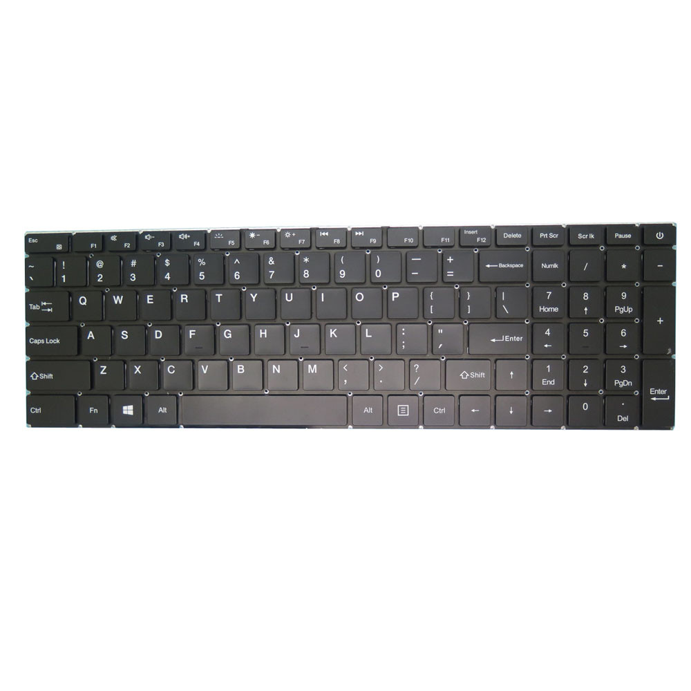 Laptop Keyboard For Microtech Corebook R5 CB15SH3A English US Black New ...