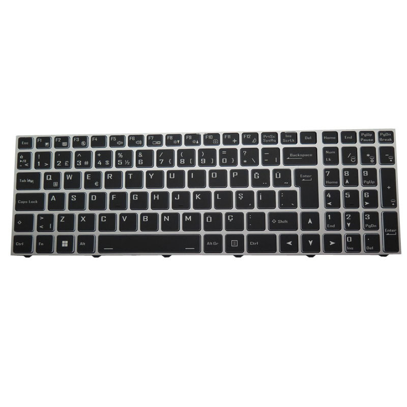 Laptop No Backlit Keyboard For Gigabyte G7 KC G7 GD MD Turkey TR With ...