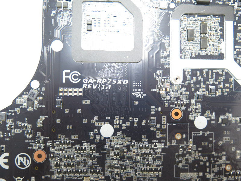 Laptop Motherboard For Gigabyte For AERO 15 OLED GA-RP75XD REV: 1.1 SN ...