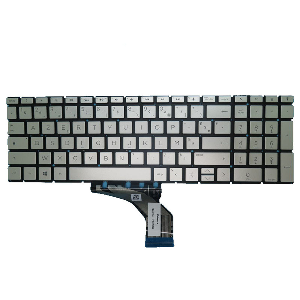 Laptop Keyboard For HP Pavilion Gaming 15-DK000 Without Frame Silver No ...
