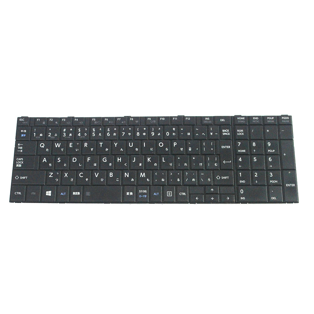 Laptop Keyboard For Toshiba For Dynabook B553/U Japanese JP JA Black ...