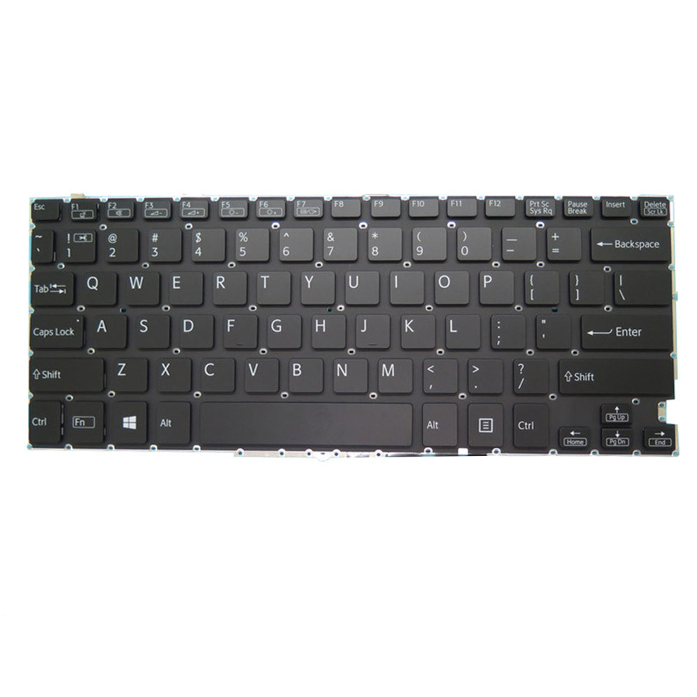 Laptop Keyboard 1V0096102 T20613000106 18D2AS54US B English US Black ...