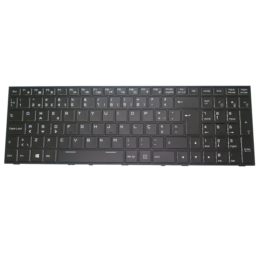 Laptop keyboard For Hyperbook SL502 VR P651RP6 GTX 1060 With Frame ...