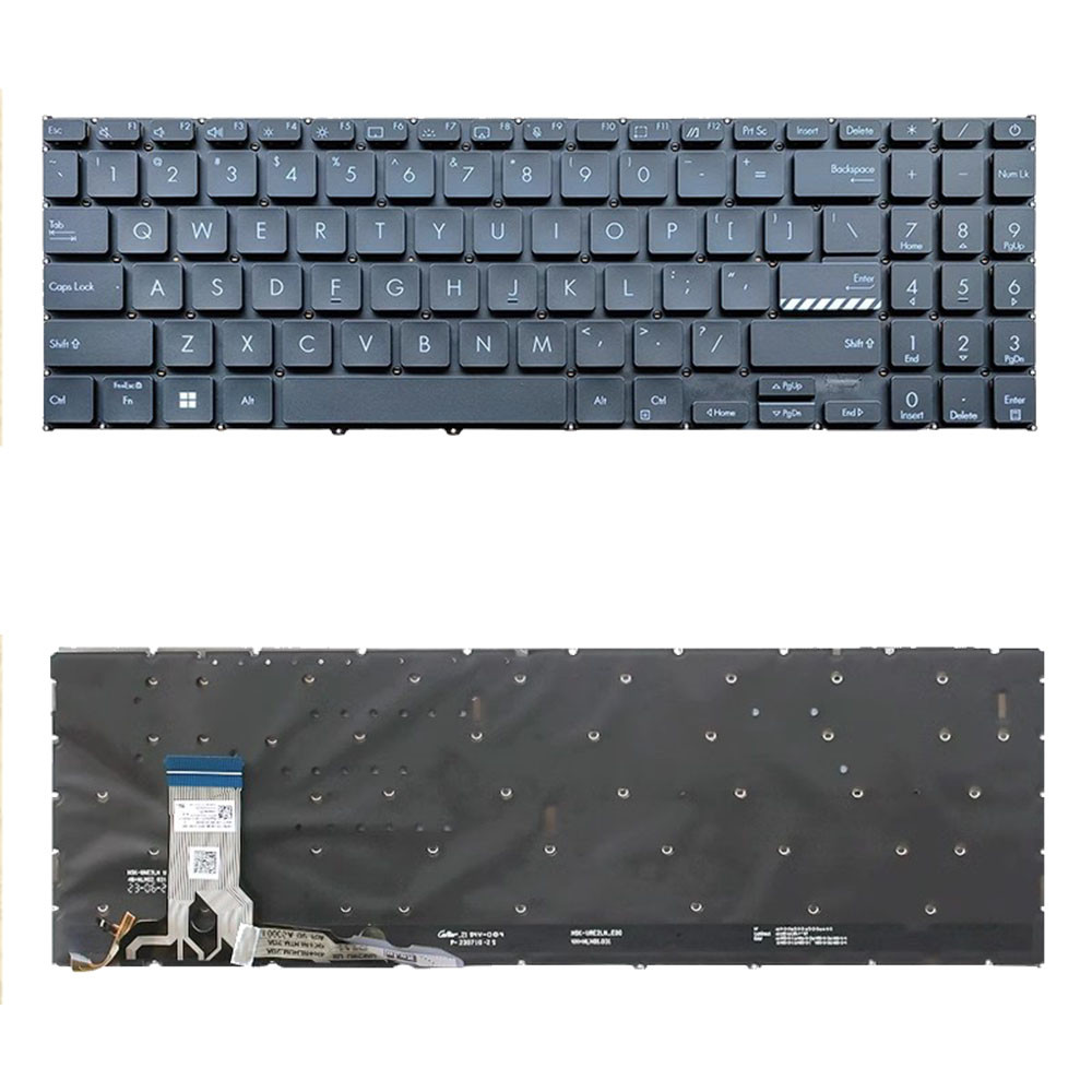 Laptop Keyboard For ASUS Vivobook Go 15 OLED E1504FA E1504GA Without ...