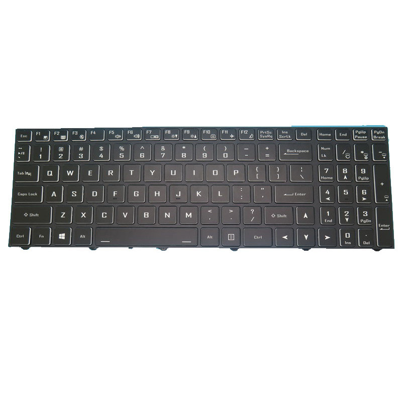 Laptop Keyboard For Ripple Artifact Pro United States US With Backlit ...