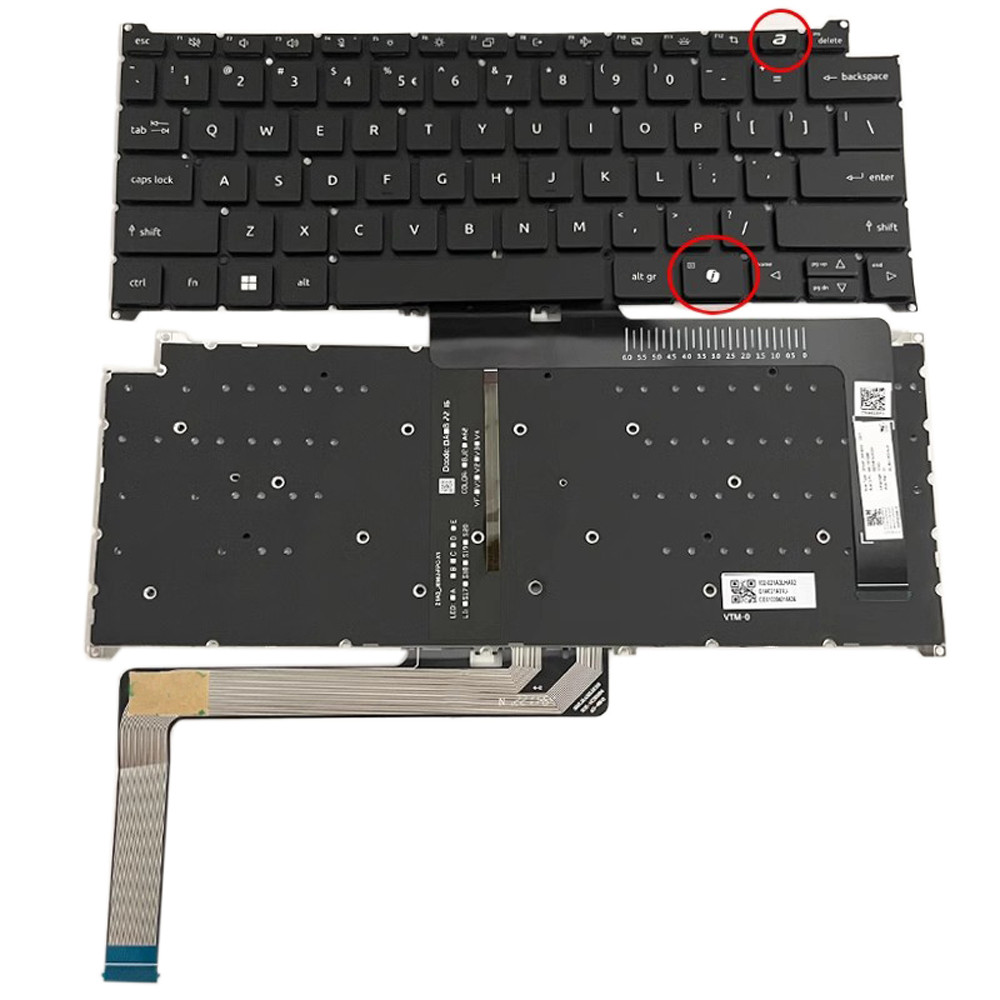 For AI Version With AI Key Laptop Backlit Keyboard For ACER Swift 5 ...