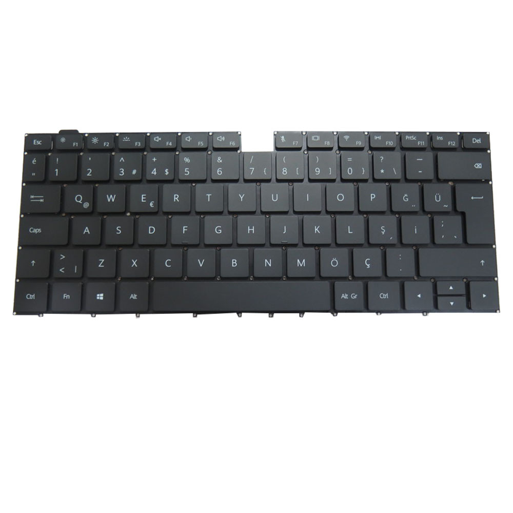 Laptop Keyboard For HUAWEI Matebook D14 NbB-WAH9Q Black Turkish TR ...