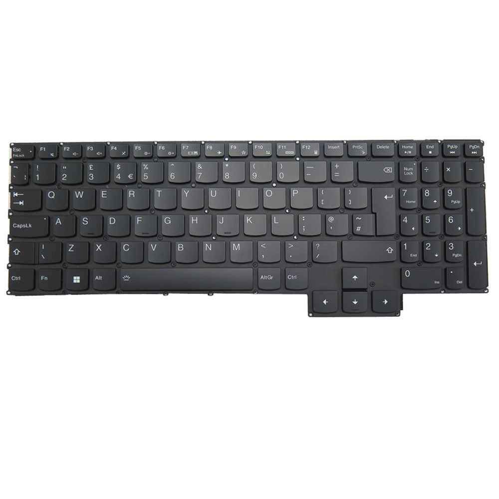 Laptop Keyboard For Lenovo LOQ 15IRX9 United Kingdom UK With White ...
