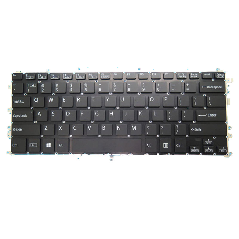 Laptop Keyboard For VAIO SX14 NZ4TV2AV001P English US Black With ...