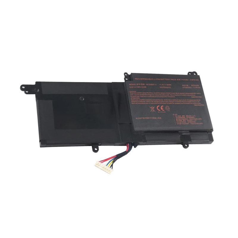 Laptop Battery For N130BAT-3 6-87-N130S-31A01 11.4V 3.1AH 36WH New ...