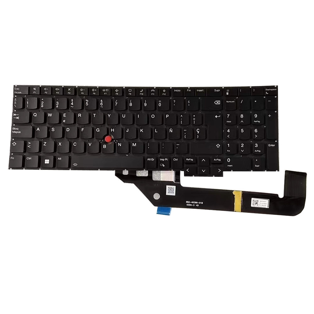 Laptop Keyboard For Lenovo ThinkPad E16 Gen 1 Spain SP With Backlit ...