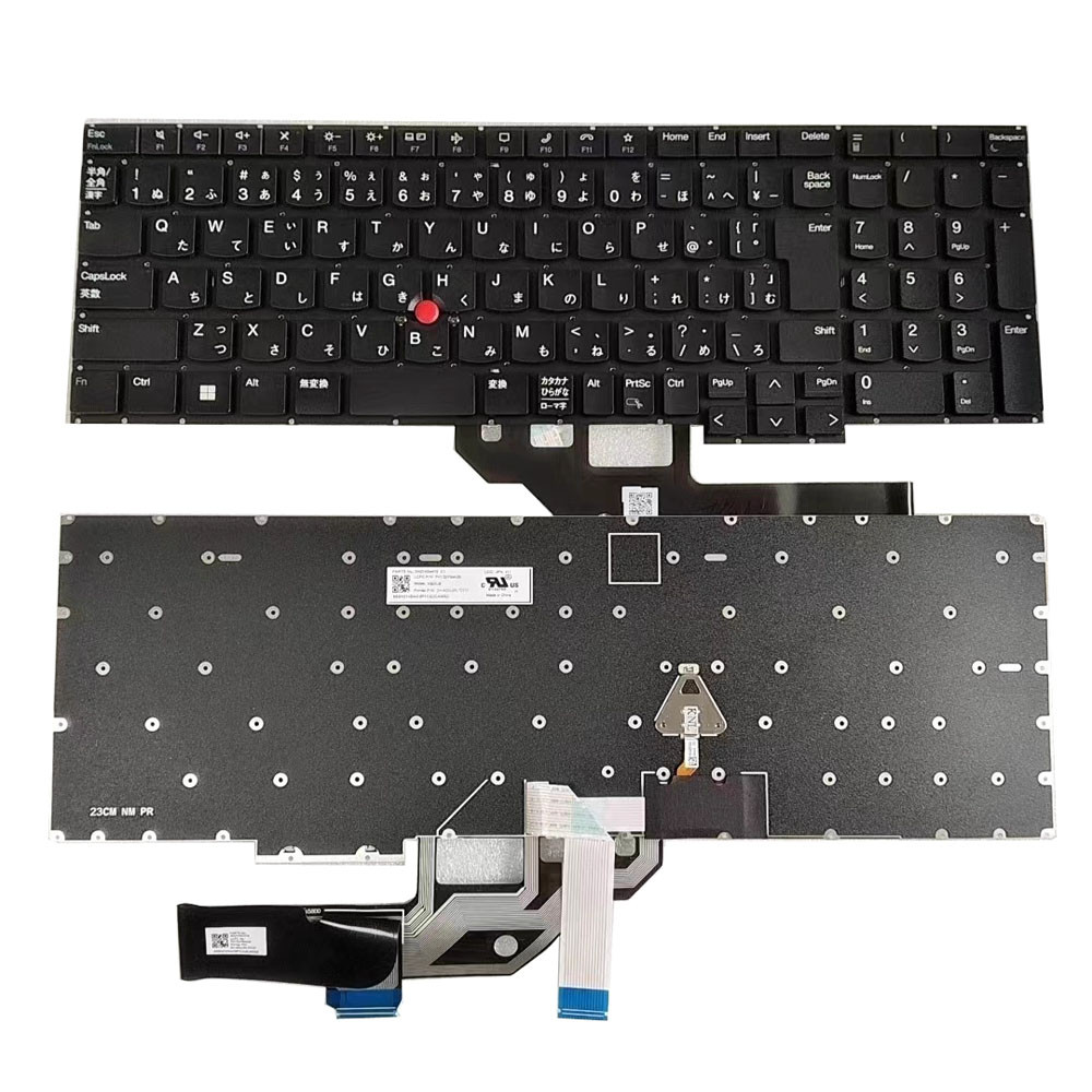 Laptop Keyboard For Lenovo ThinkPad E16 Gen 1 Japanese JP JA Without ...