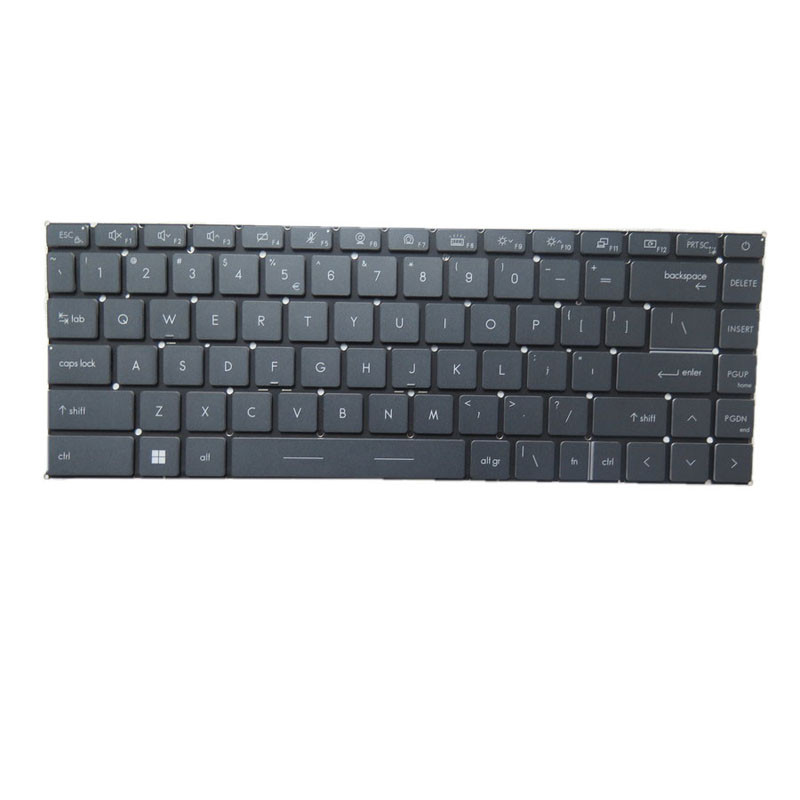 Gray-Black Laptop Backlit Keyboard For MSI Modern 15 A11S A11M A11ML ...