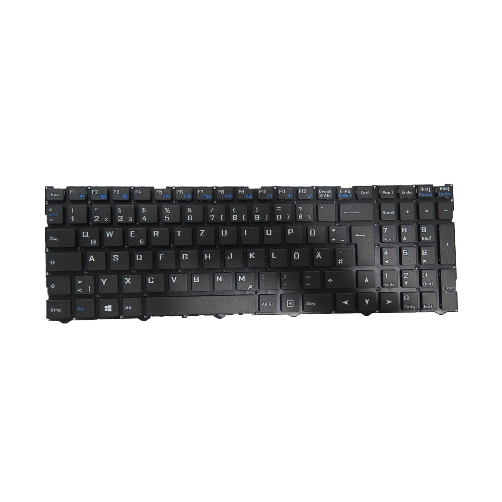 Black Laptop No Backlit Keyboard For BTO X·BOOK 15X990 PB51 German GR ...