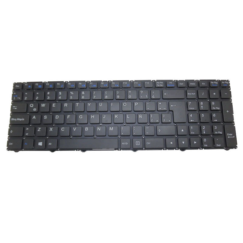 Laptop Keyboard For BTO V•BOOK 17CL07 W970TU With Big Ctrl Latin ...