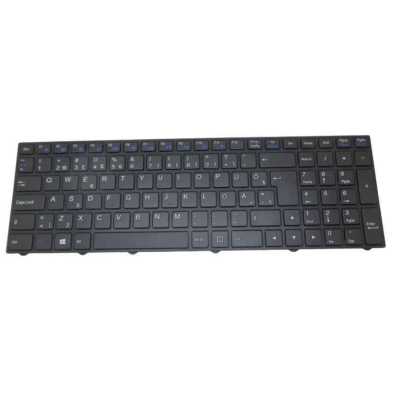 Laptop Keyboard For BTO V•BOOK 17CL08 W970PUQ1 Estonia ES Black With ...